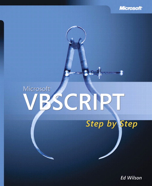 Microsoft VBScript Step by Step | Microsoft Press Store
