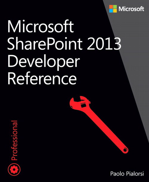 Microsoft SharePoint 2013 Developer Reference | Microsoft Press Store