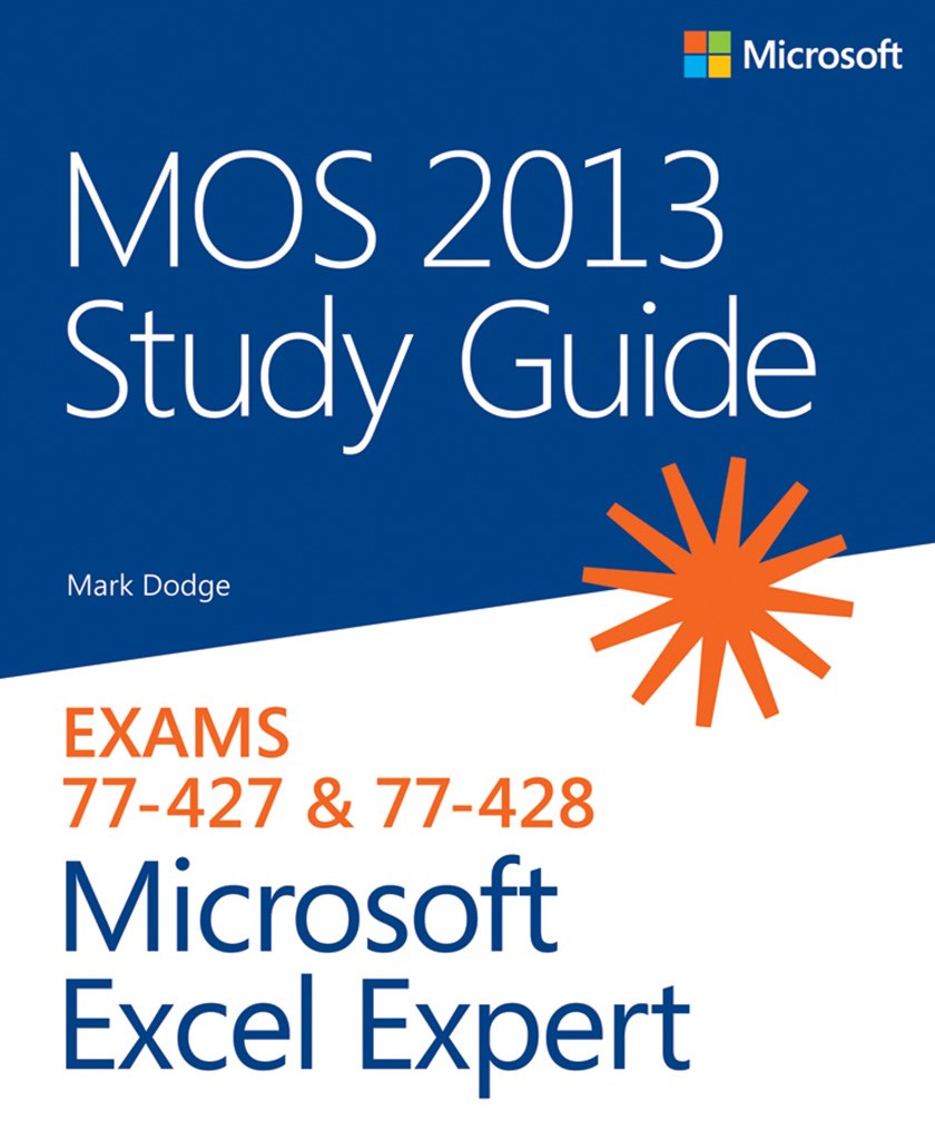 MOS 2013 Study Guide for Microsoft Excel Expert | Microsoft Press Store